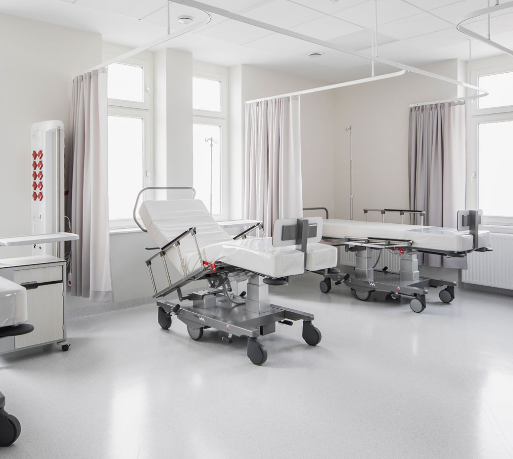 Day hospital chairs at Medical center Iatros | Novak M