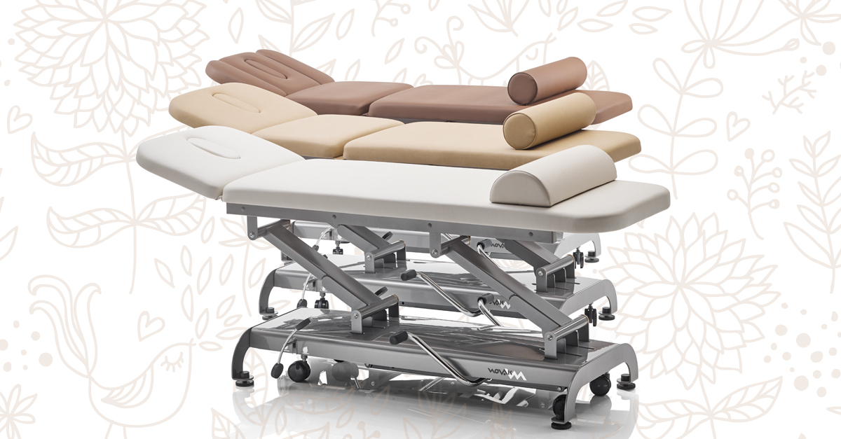 Massage, therapy tables - hydraulic for comfortable treatments | Novak M
