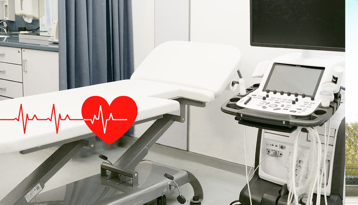 Examination table S at Cardial Medical Center │ Novak M