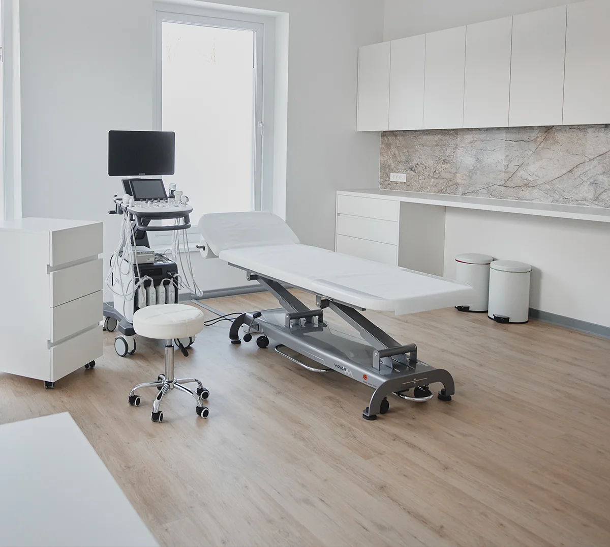 Treatment tables at NYD Clinic │ Novak M