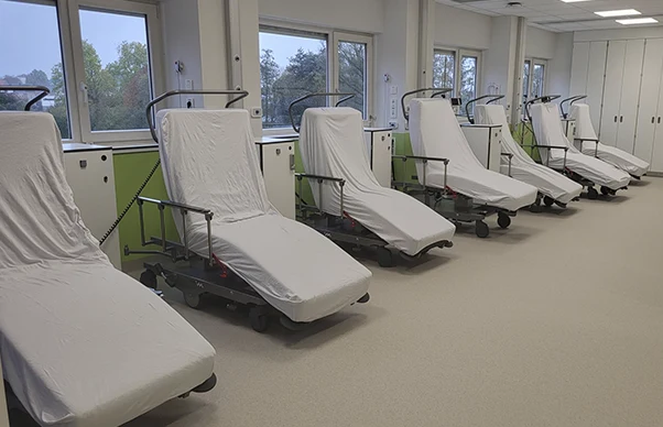 St. Andrew's Hospital chooses Day hospital chairs ZeroG│Novak M
