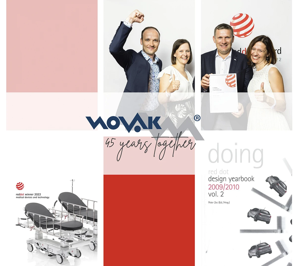 Red Dot Award │ Novak M for 45 years