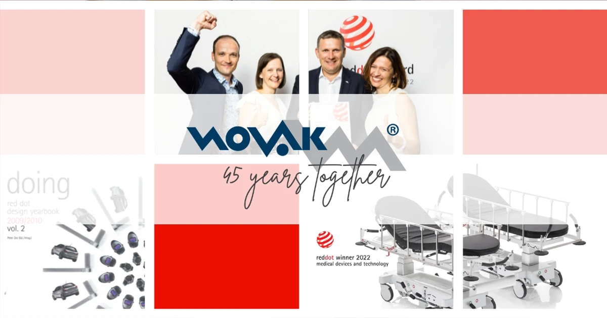 Red Dot Award │ Novak M for 45 years